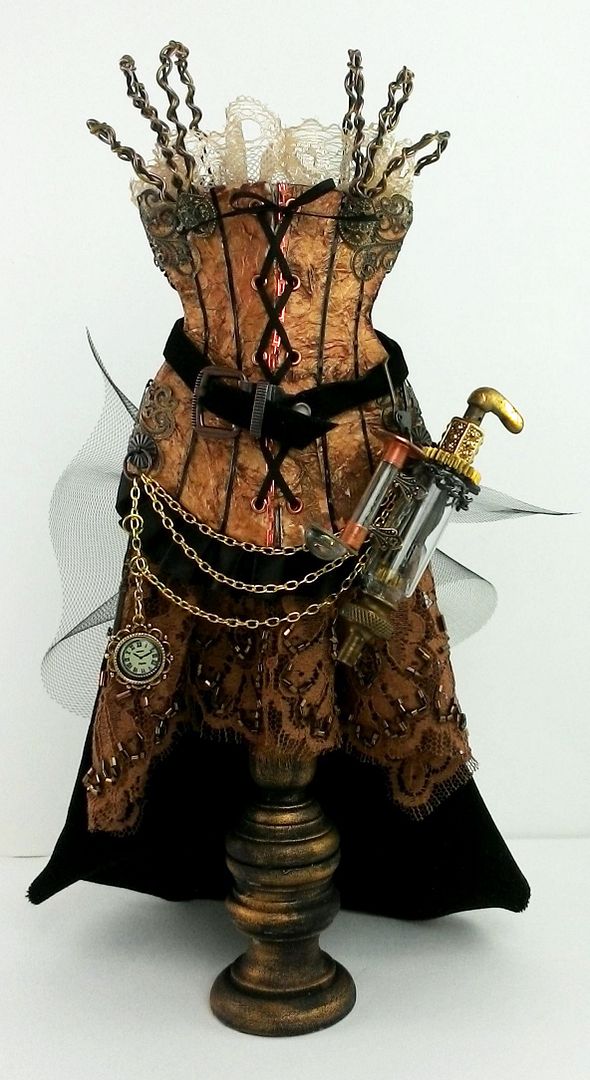 Artfully Musing: Steampunk Corset Dress